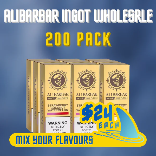 Alibarbar Ingot 9000 Puffs | Buy Now At $24