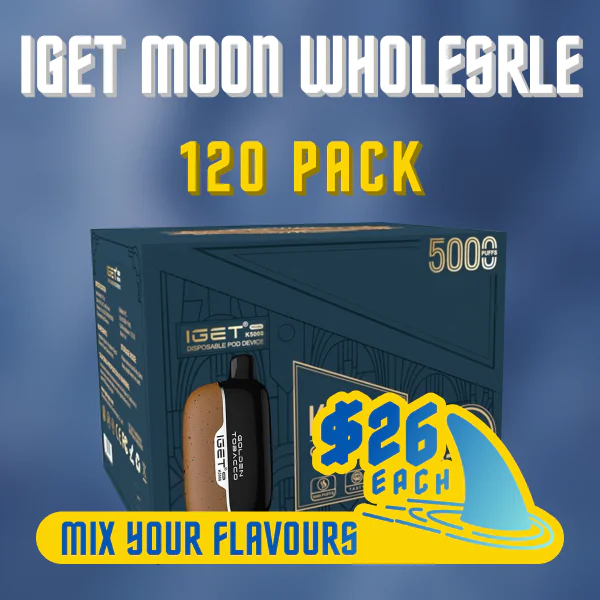IGET Moon K5000 Puffs | All IGET Moon Flavours | From $23