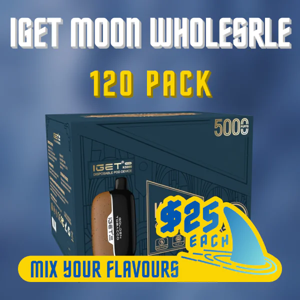 IGET Moon K5000 Puffs | All IGET Moon Flavours | From $22
