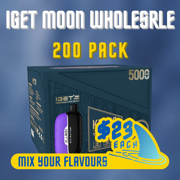 IGET Moon K5000 Puffs | All IGET Moon Flavours | From $23