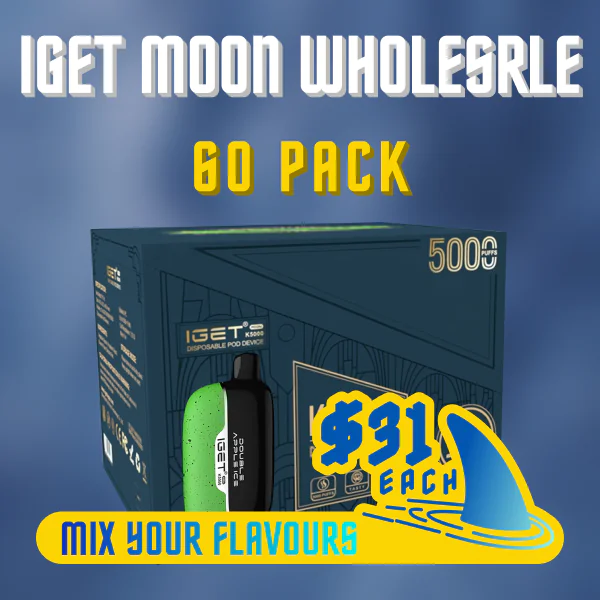 IGET Moon K5000 Puffs | All IGET Moon Flavours | From $23