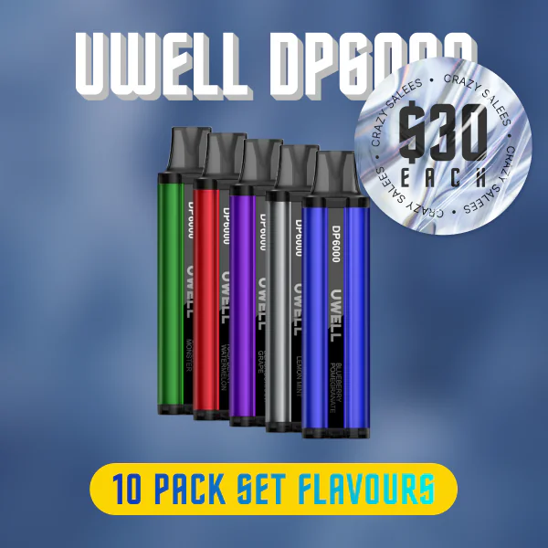 Disposable Vapes Sales Promotion | Lowest From $8 Each